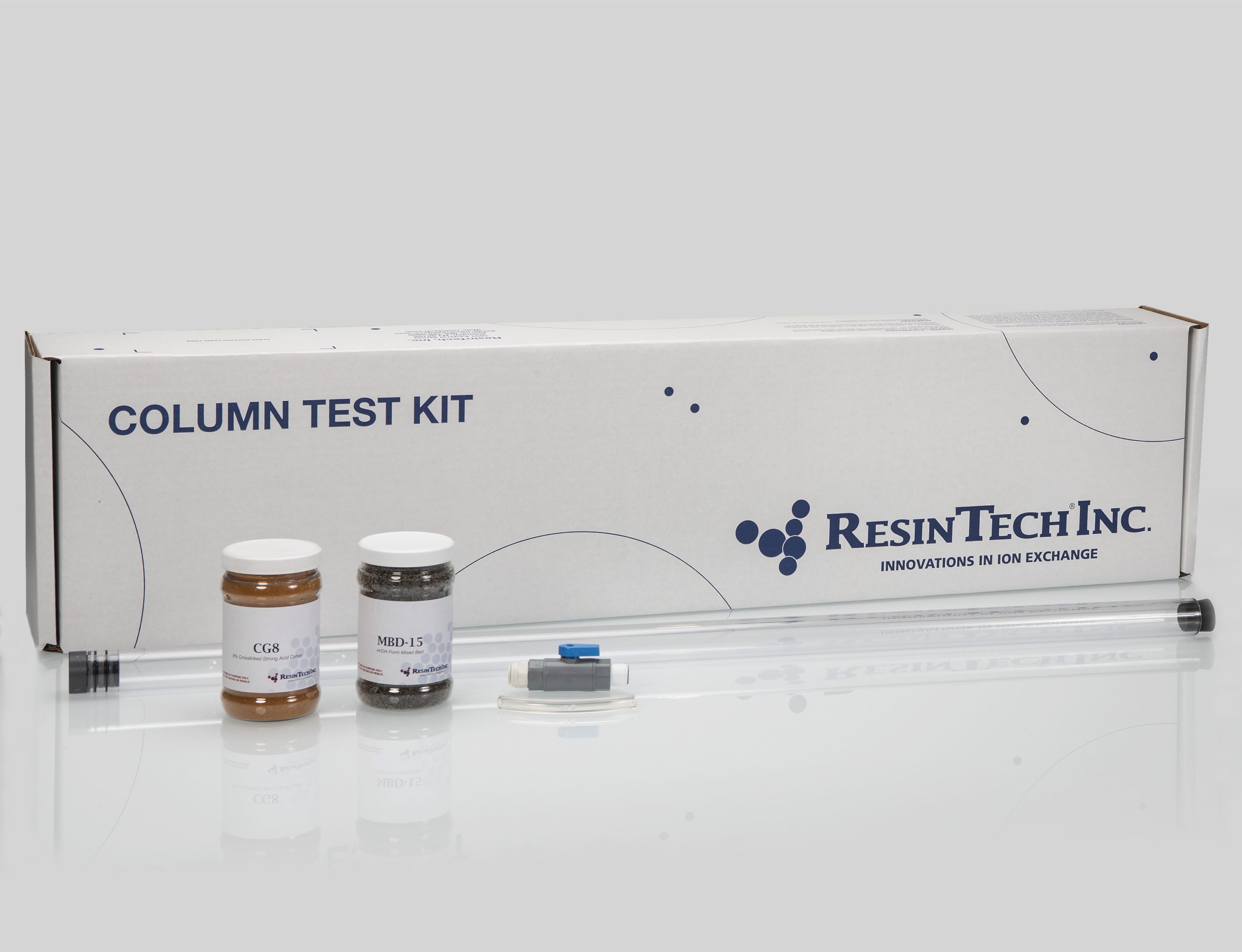 Standard Column Sample Test Kit | ResinTech